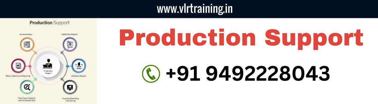 Production Support Online Training in Hyderabad - VLR Training Software ...